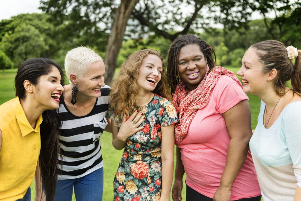 Group of Women Socialize Teamwork Happiness Concept | Women Nationally ...
